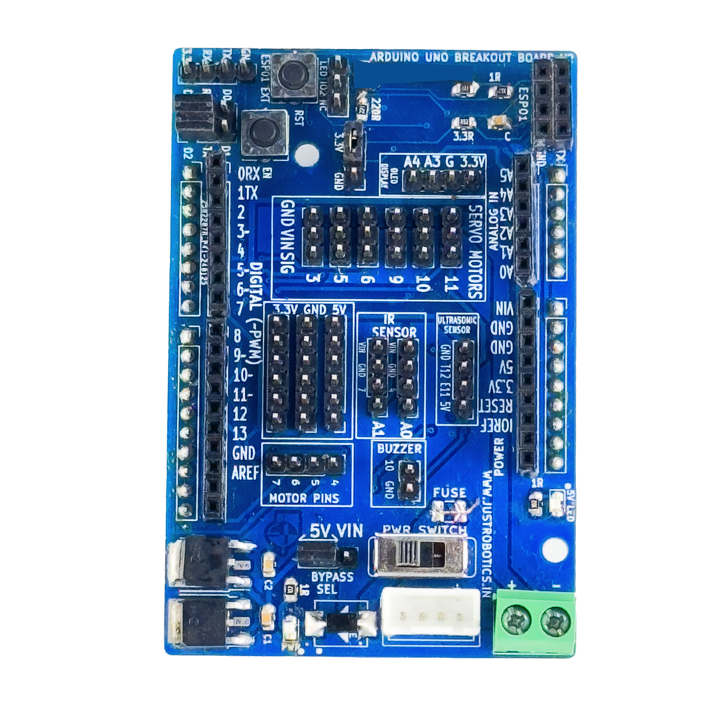 Arduinouno Breakout Board Arduino Projects Made Simplearduinouno No Make Many Robots