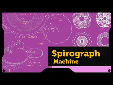 Spirograph - A cycloid drawing machine – Make Many Robots